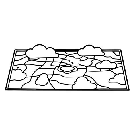 Predicción Clima Mapa Con Integridad Presión Sistemas Concepto Como Amplio Disparo De Un Clima