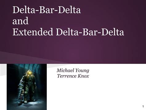 Delta Bar Delta And Extended Delta Bar Delta Computer Science