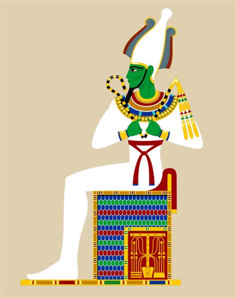 Egyptian God Osiris Drawing