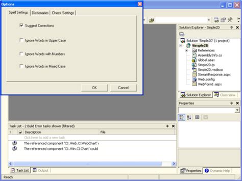 componentone webspell ide for asp downloads