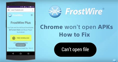 how to fix ‘can t open file error on chrome for android official