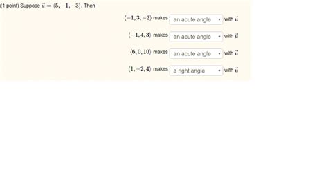 Solved 1 Point Suppose 5 1 3 Then 1 3 2 Makes An Chegg Com