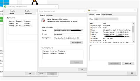 Electron Windows Code Signing Certificate Trust Period Stack Overflow