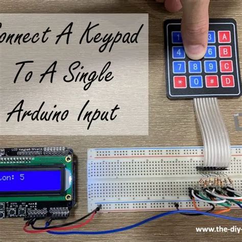 Keypad On One Arduino Input Running The DIY Life