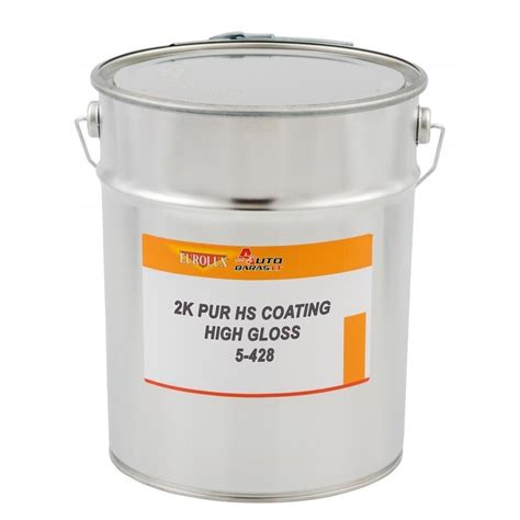 Eurolux 2k Poliuretaniniai Dažai Pur Hs Poliuretano Purškiami Dažai