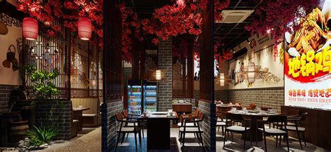 地锅鸡店铺即将开业室内设计吴晓波 站酷zcool