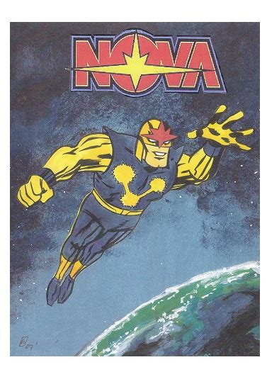 Nova The Human Rocket Color By Superthug3000 On Deviantart