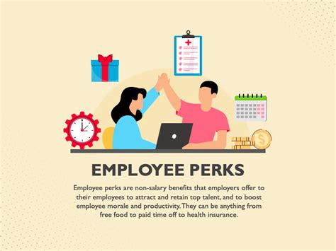 Employee Perks PowerPoint And Google Slides Template PPT Slides