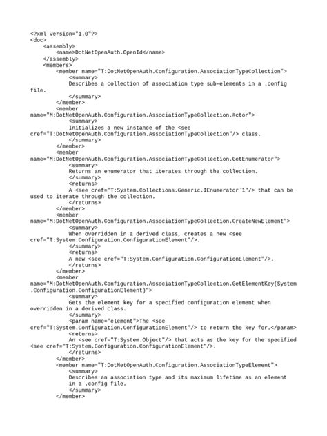 dotnetopenauth openid pdf class computer programming computing