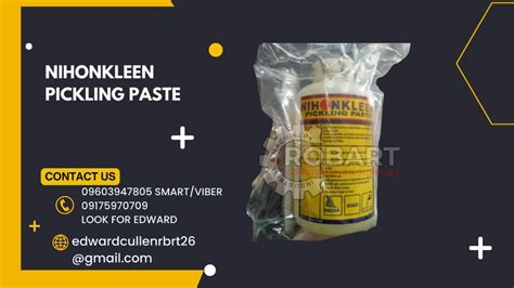 Nihonkleen Pickling Paste Commercial And Industrial Construction And Building Materials On Carousell