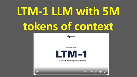 Magic Ltm 1 Llm With 5m Tokens Of Context 50x Larger Context Windows