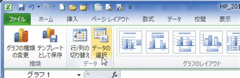 グラフの凡例：エクセル2010基本講座
