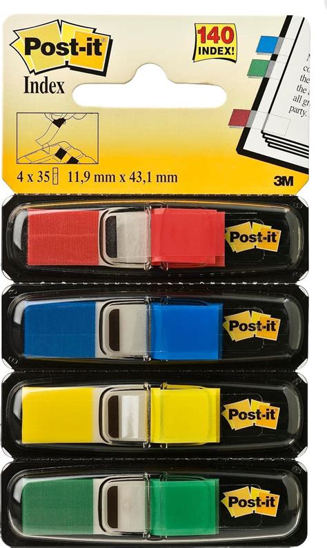 Post It Index Small Flags Pack Of Dispensers Flags Per Dispenser Mm X Mm