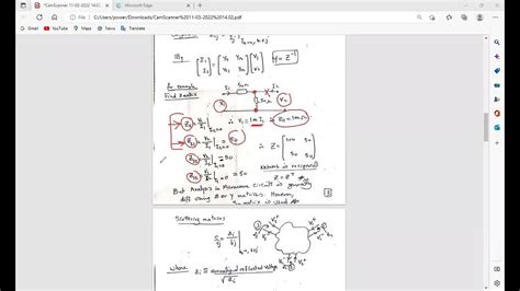 lec 1 network parameters z y s youtube