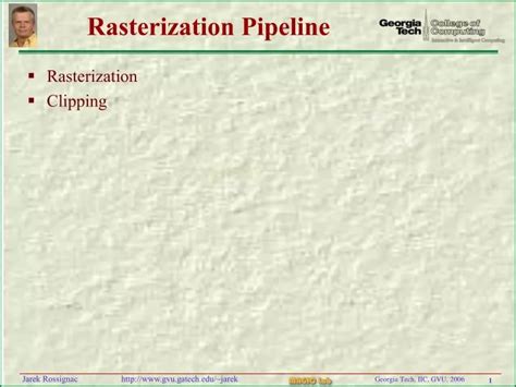 Ppt Rasterization Pipeline Powerpoint Presentation Free Download