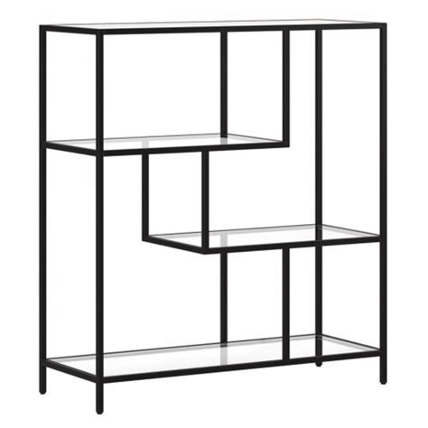 Hennandhart 36 Blackened Bronze Metalglass Bookcase 1 Ralphs