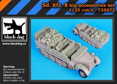 1 35 Sd Kfz 8 Big Accessories Set
