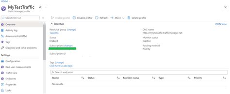 Create Application Load Balancer Azure Traffic Manager