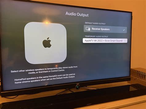 How To Set Bose 900 As Default Audio Output On Appletv 4k 3rd Gen R Appletv