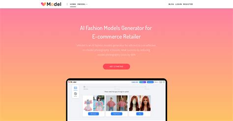 VModel AI Tool For Fashion Models