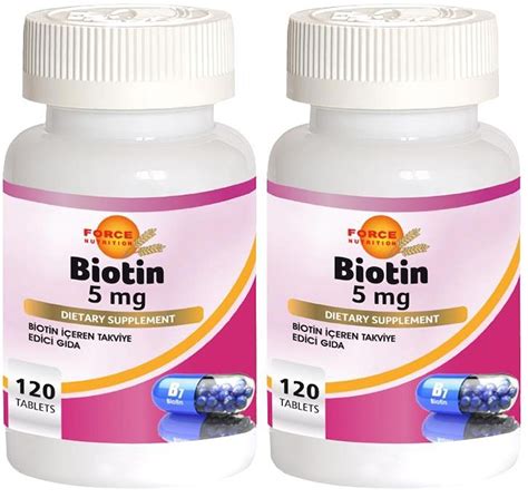 Force Nutrition Biotin 2x120 Tablet Fiyatları Ve Modelleri Pazarama