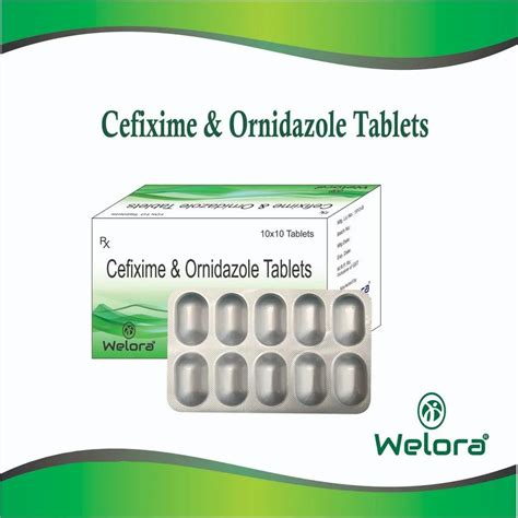 Cefixime Ornidazole Tablet At Best Price In India