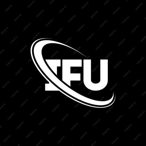 Premium Vector Ifu Logo Ifu Letter Ifu Letter Logo Design Initials Ifu Logo Linked With Circle