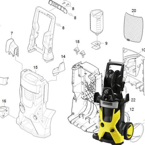 Karcher K4 Spare Parts Diagram