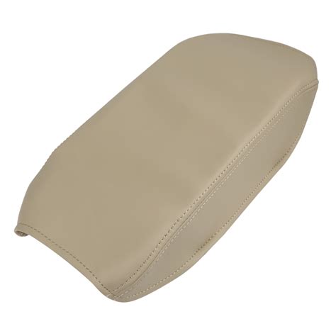 Unique Bargains Car Center Console Lid Armrest Cover Beige For Toyota