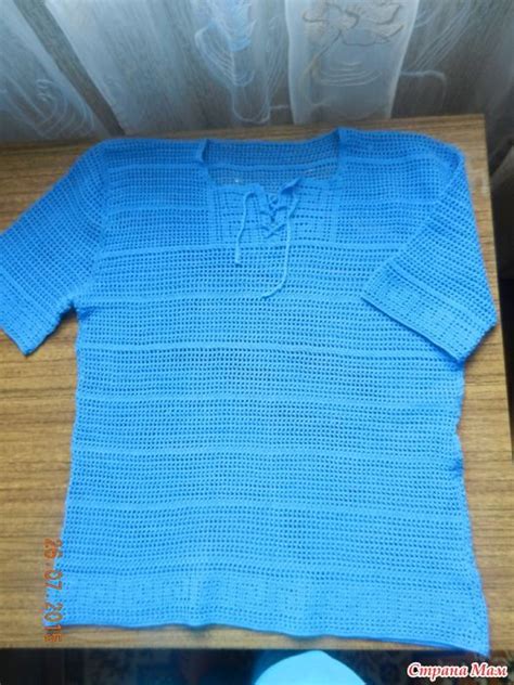 Майка мужская фотография в альбоме Мужская майка крючком Страна Мам Fashion Sweaters