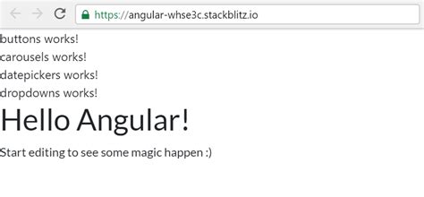 Working With Ngx Bootstrap Buttons Carousel Datepicker And Dropdowns In Angular 8