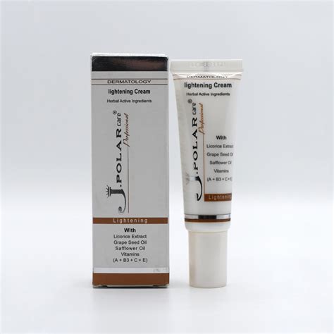 کرم ضد لک و روشن کننده گیاهی جی پولار داروخانه اکسین