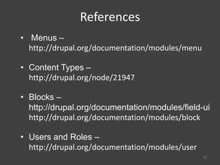 Drupal As CMS PPT