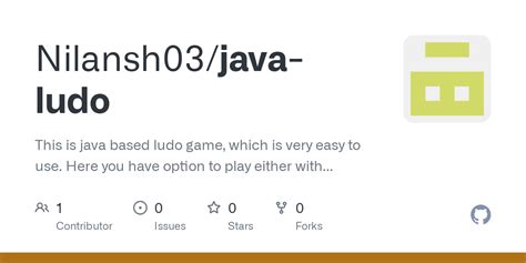 Github Nilansh03java Ludo This Is Java Based Ludo Game Which Is