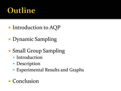 Ppt Dynamic Sample Selection For Approximate Query Processing Powerpoint Presentation Id2860819