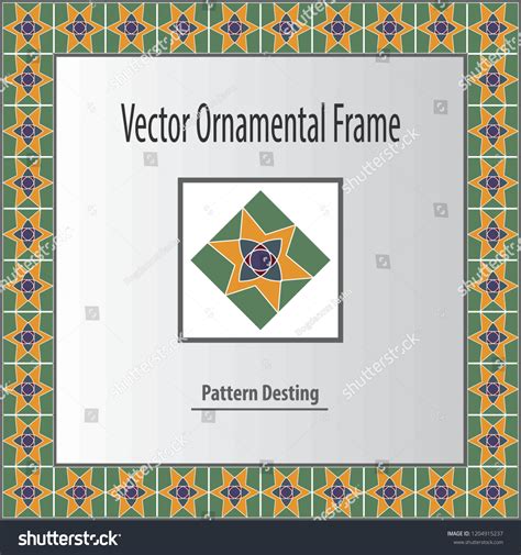 Design Elements Border Frames Vector Illustration Stock Vector Royalty