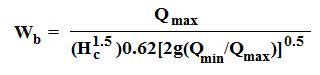 Base Width Equation Low Cost Easy To Use Spreadsheets For Engineering Calculations Available