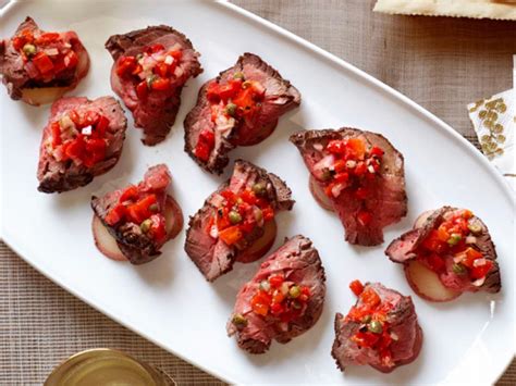 Potato Beef Canapes Recipe Food Network Kitchen Food Network