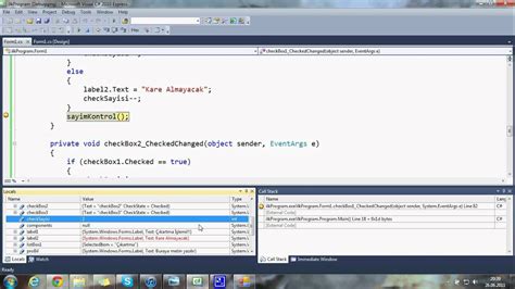 Visual C 04 Checkbox Kullanımı Part 2 Youtube