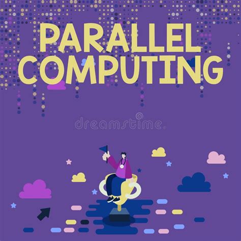 Text Showing Inspiration Parallel Computing Word For Simultaneous