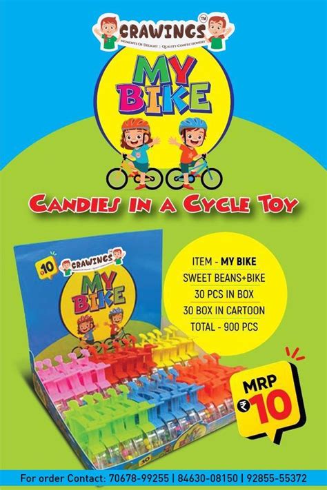 Toy Cycle Candy At Rs 300 Box टॉय कैंडी In Indore Id 2851298063597