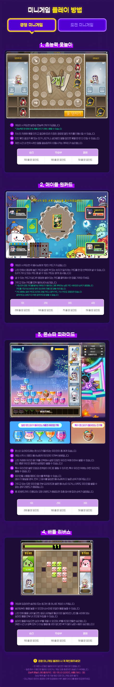 마이크의 미니 게임 라운지 메이플 종합 통계 메이플지지 Maple Gg