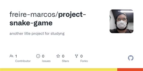 GitHub Freire Marcos Project Snake Game Another Litle Project For Studyng