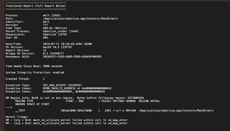 i get an error while building the project i use a macbook pro 2019