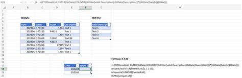 Excel Count Unique And Filtered Values Stack Overflow