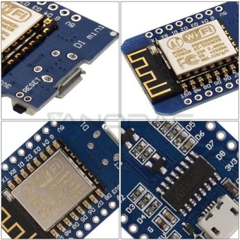 WiFi Module ESP8266 ESP12 Wemos D1 Mini V2 Micro USB Programmer CH340