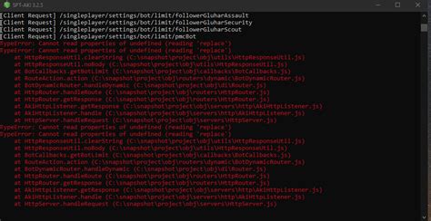 Help Type Error Undefined Reading Replace This Happens Only When I Load Into Reserve