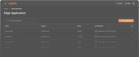 Edge Application Azion