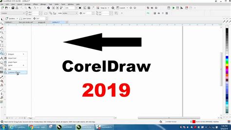 Corel Draw 2019 Tips And Tricks Arrow Shape New Spot Youtube