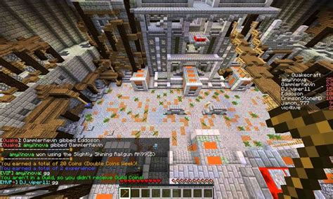 Minecraft Minigame Quakecraft Failure Is An Option